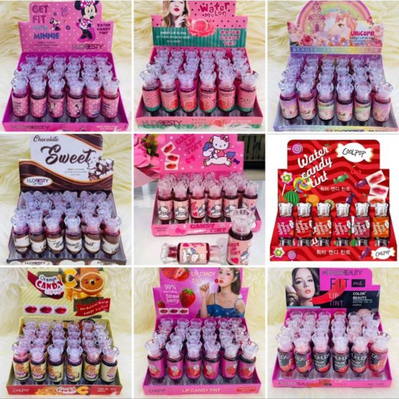 WATER CANDY LIPTIN BOX 24PCS RM36 | Shopee Malaysia
