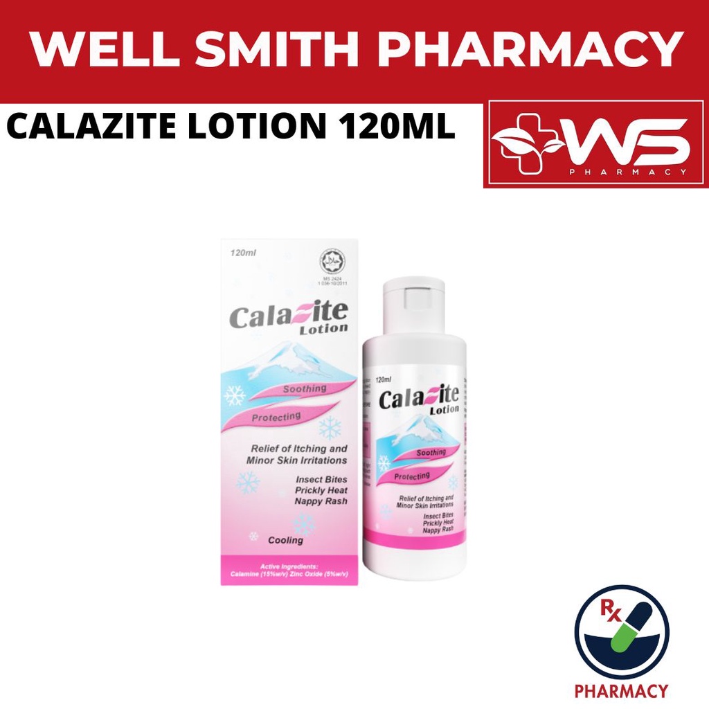 CALAZITE LOTION 120ML (CALAMINE LOTION) | Shopee Malaysia