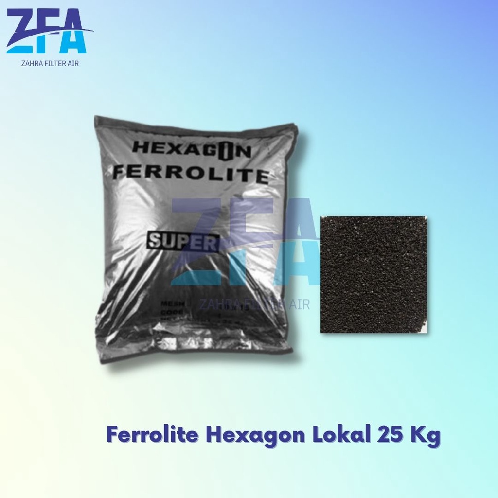 LOKAL Media Local Ferrolite Hexagon Filter 25 Kg | Shopee Malaysia