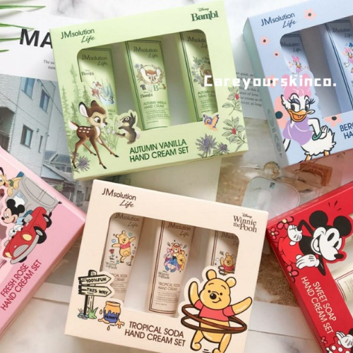 现货免运！JM Solution Disney Hand Cream Set 50ml x 3ea 迪士尼限量版护手霜 (3支/盒 ...