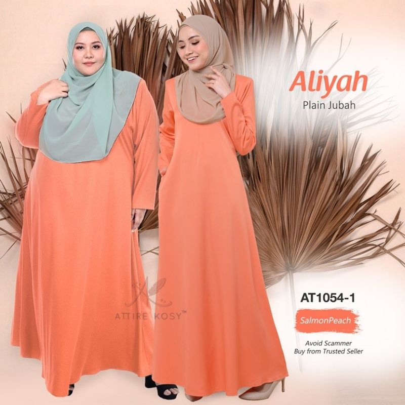 Baju Raya Sedondon Salmon Peach Dusty Orange Baju Kurung Baju Melayu ...