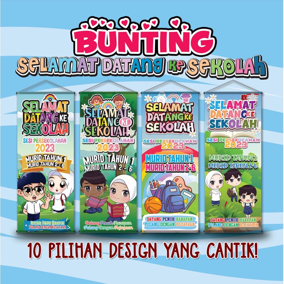BUNTING SELAMAT DATANG KE SEKOLAH TAHUN 2023 | Shopee Malaysia BUNTING SELAMAT DATANG KE SEKOLAH TAHUN 2023 | Shopee Malaysia
