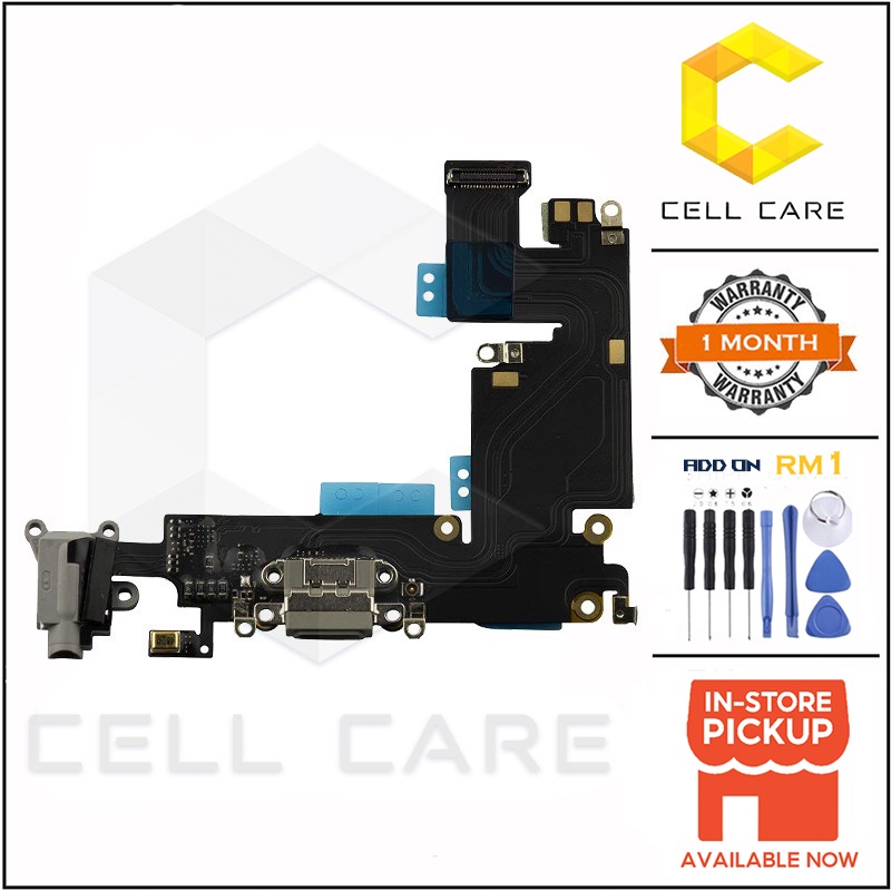 CellCare Charging Board USB Port Flex Cable Ribbon Compatible For IP 6 ...