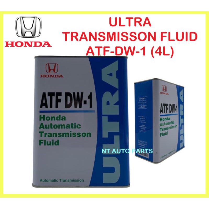 Honda ATF DW1 Ultra 4L - Automatic Transmission Fluid Gear Oil 4Litres - 08266-99964 DW-1 DW 1 ...