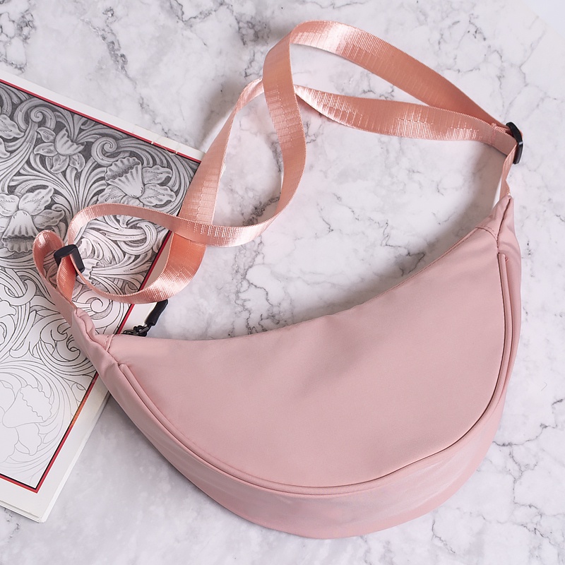 Dumpling Shoulder Bag Korean Sling Bag Ins Fashion Nylon Bag Casual ...