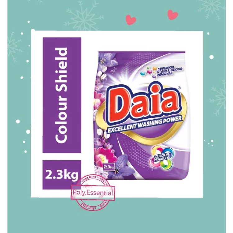 [SALE] Daia Powder Detergent Colour Shield 2.3kg | Shopee Malaysia
