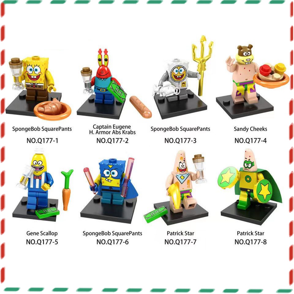 【Toy World】Children Assembling Toys SpongeBob SquarePants Pai Star Crab ...