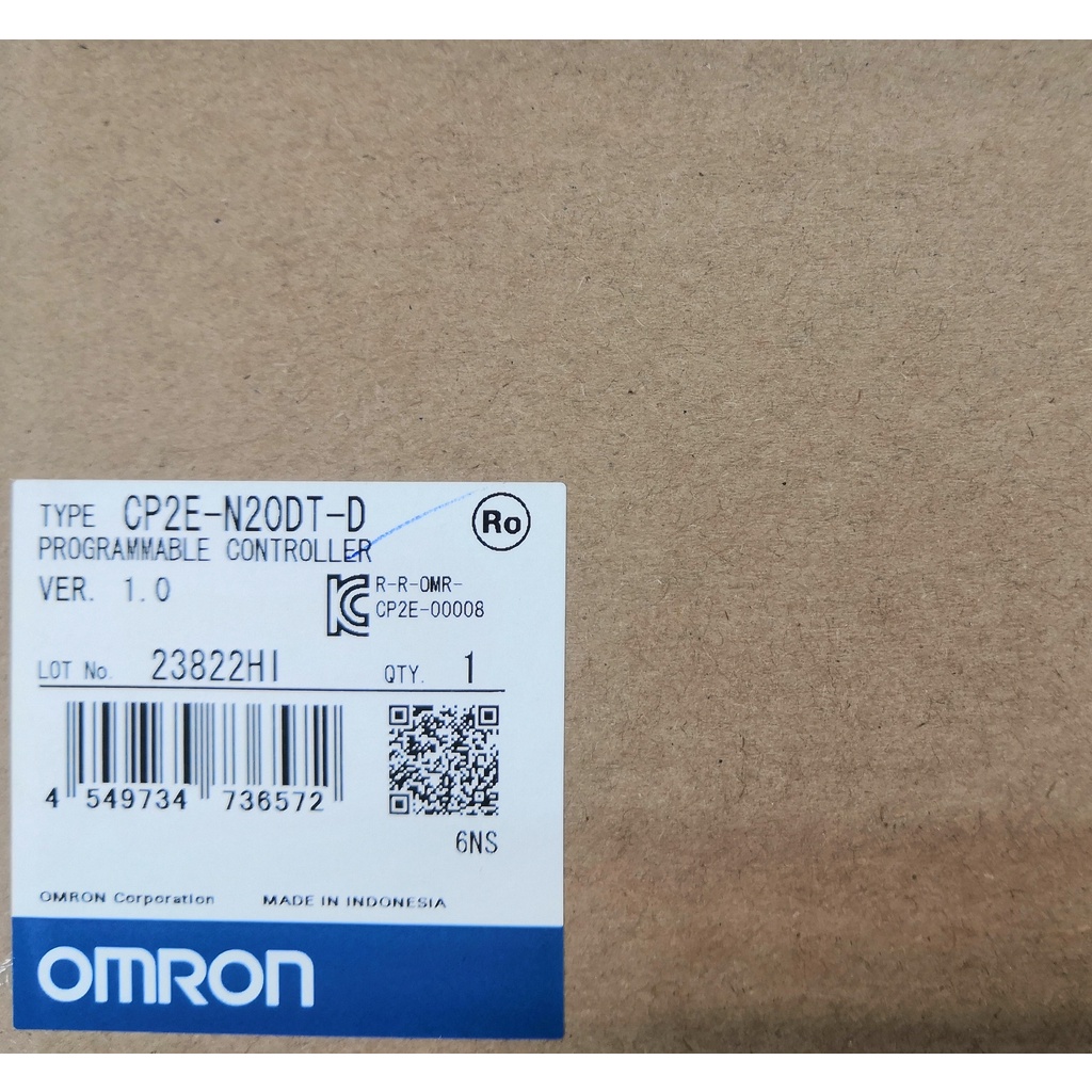 OMRON CP2E-N20DT-D Programmable Logic Controller (PLC) | Shopee Malaysia