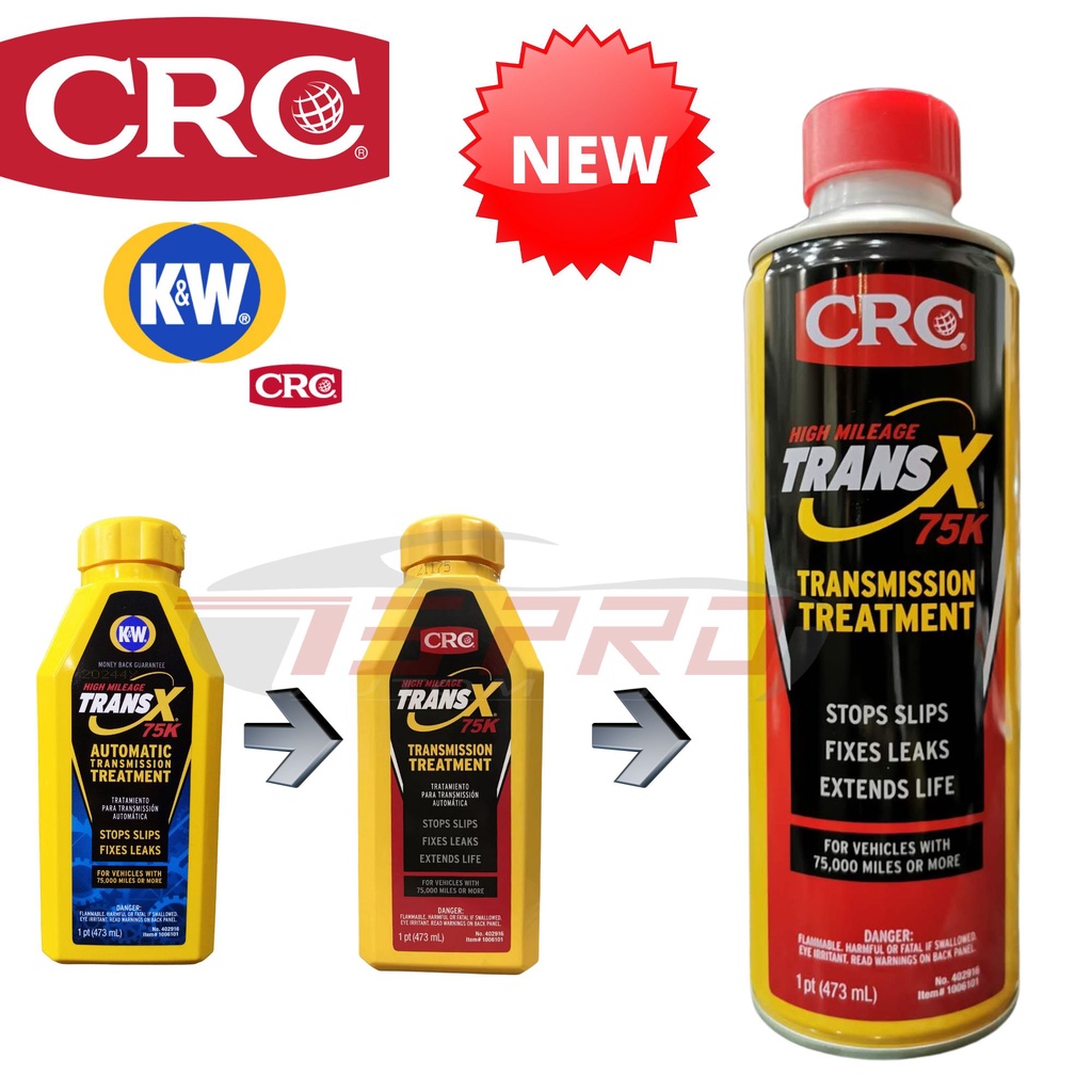 CRC TRANS X K&W Trans-X Automatic Transmission Treatment 473ML (Tentang ...