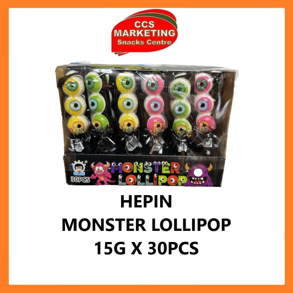 CCS Hepin Monster Lollipop ( 15g x 30pcs ) | Shopee Malaysia