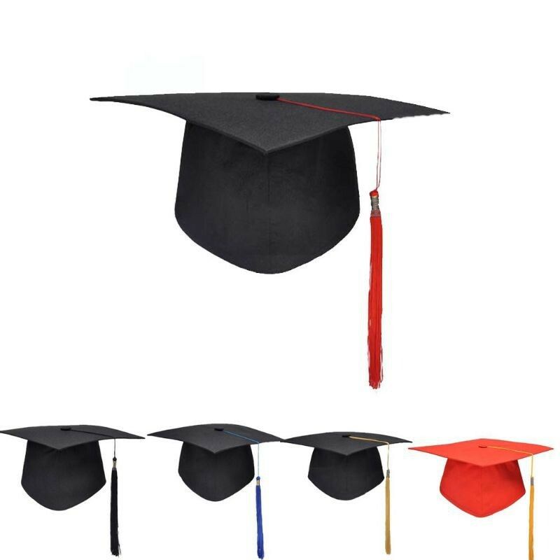 🇲🇾Topi Convo Graduation Dewasa Cap Hat Costume Cosplay Motarboard ...