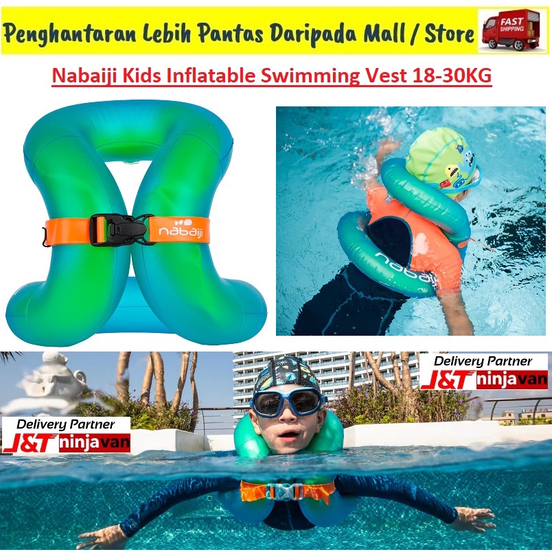 N@b@J1 Swimming Inflatable Vest For Kids / Swimming Vest / Swimming ...