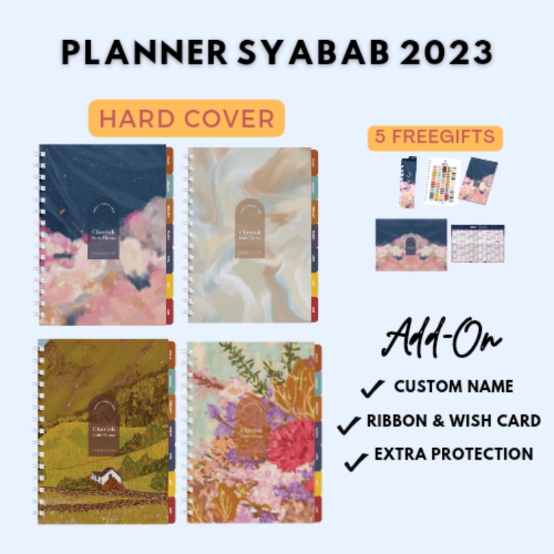 HARD COVER PLANNER SYABAB 2023🔥 5 FREEGIFTS 🔥 FAST DELIVERY 🔥 | Shopee ...