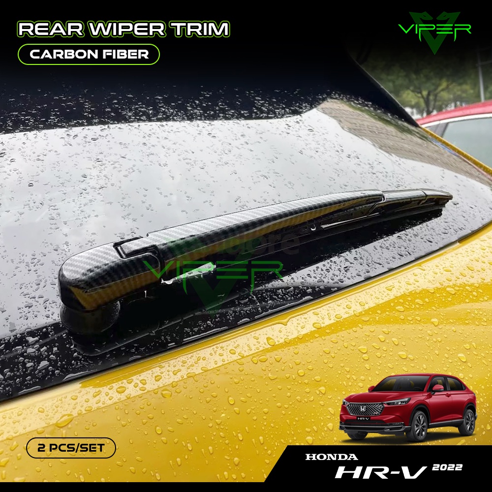 Honda HR-V HRV 2022 Carbon Rear Wiper Trim Cover Accessories Fiber ...