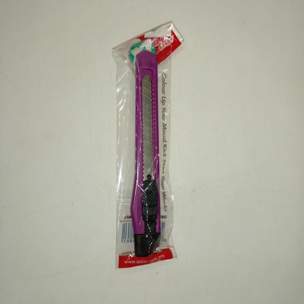 ASTAR Cutter Knife (small)/Student Knife / Pisau Pemotong/Small Size ...