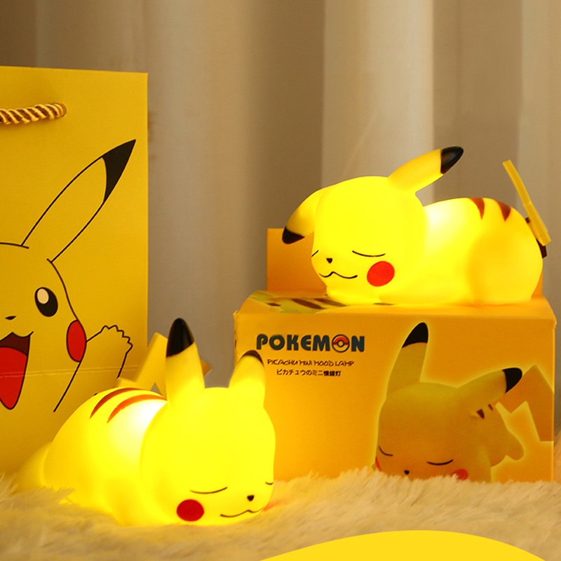 Pokemon Pikachu Night Light Glowing Toy Cute Pikachu Pocket Monster ...