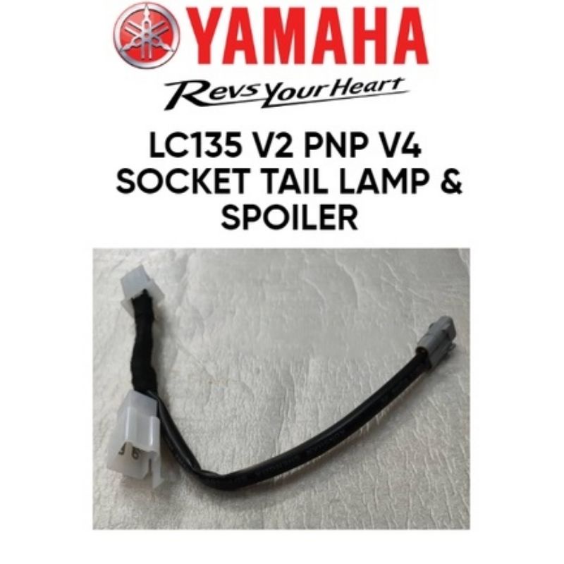 LC135 V2 PNP V4 SOCKET TAIL LAMP & SPOILER | Shopee Malaysia