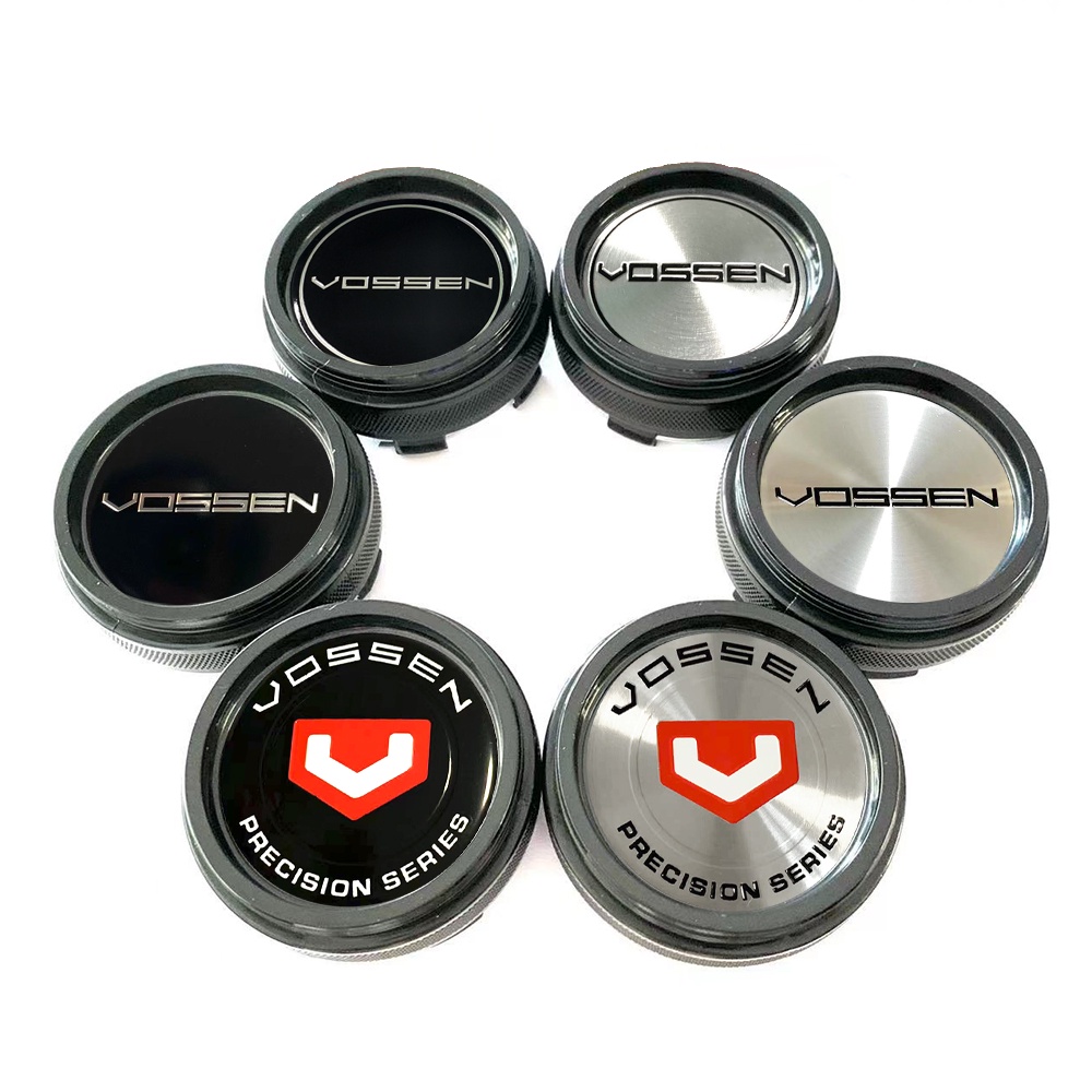 4pc 66mm VOSSEN Wheel Center Cap High Style Modified Sports Wheel Hub ...