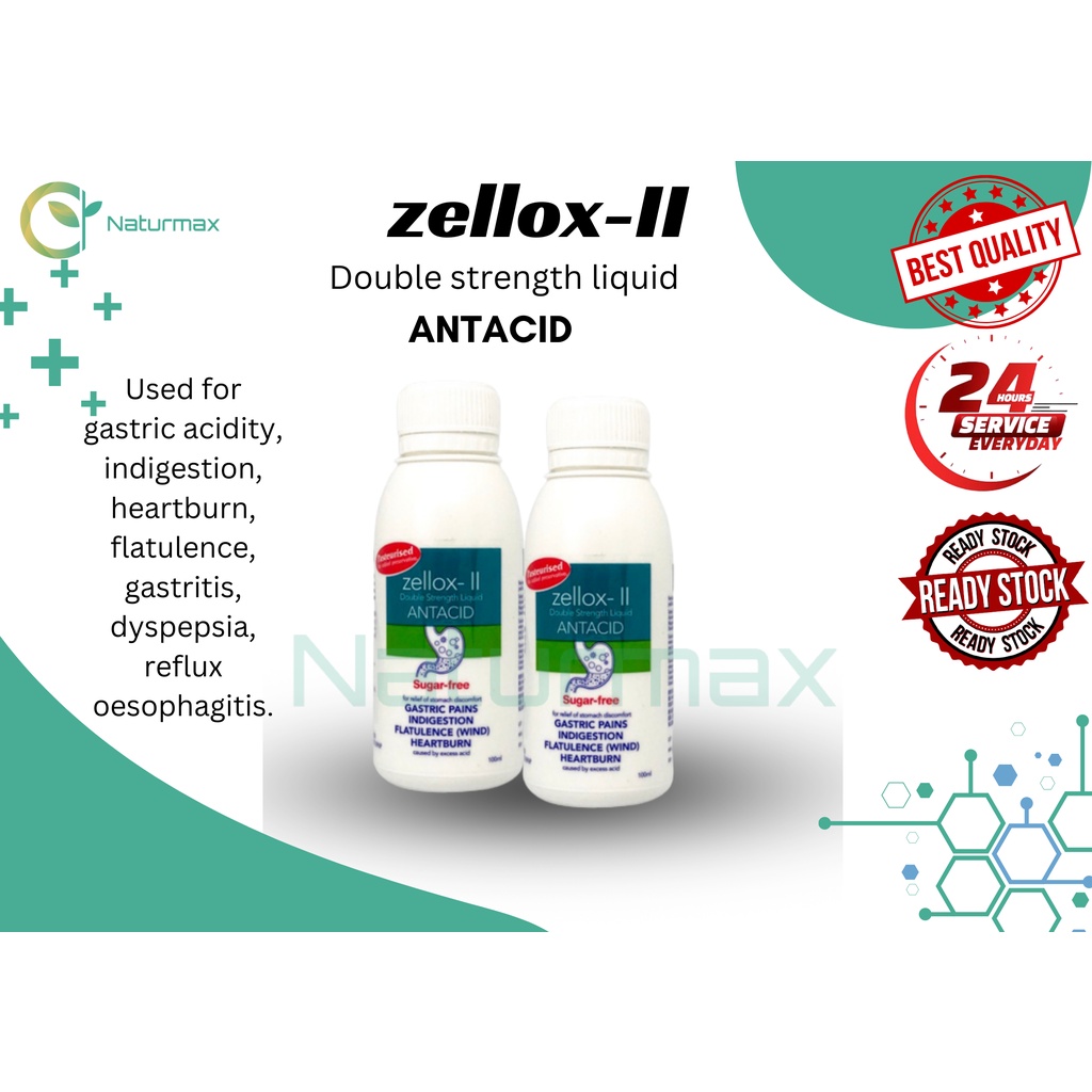 [READY STOCK] ZELLOX-II DOUBLE STRENGTH LIQUID 100ML | Shopee Malaysia
