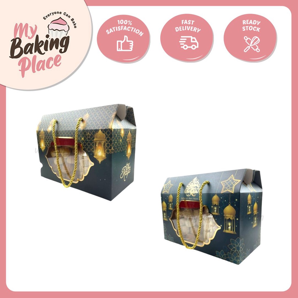 Kotak Raya Cookies Box Packaging Raya Gift Box Raya Box Kotak Packaging ...