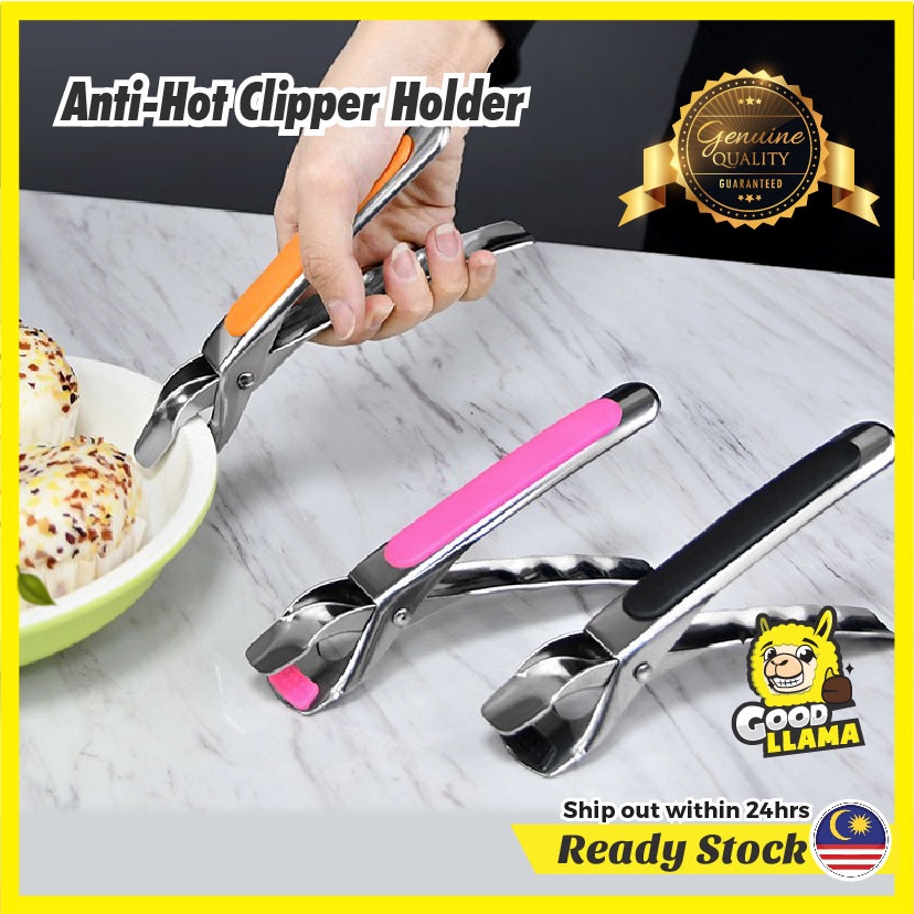 GOOD LLAMA Stainless Steel Anti-Hot Non-Slip Clipper Clamps for Hot Pot ...