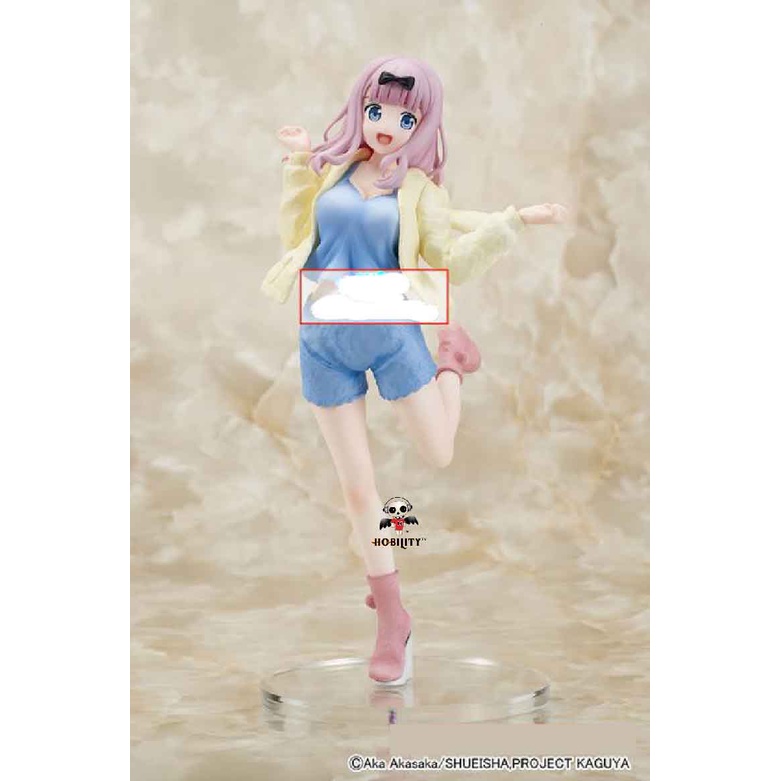 Taito Kaguya Sama Love Is War Fujiwara Chika Room Wear Ver Coreful Figure Shopee Malaysia