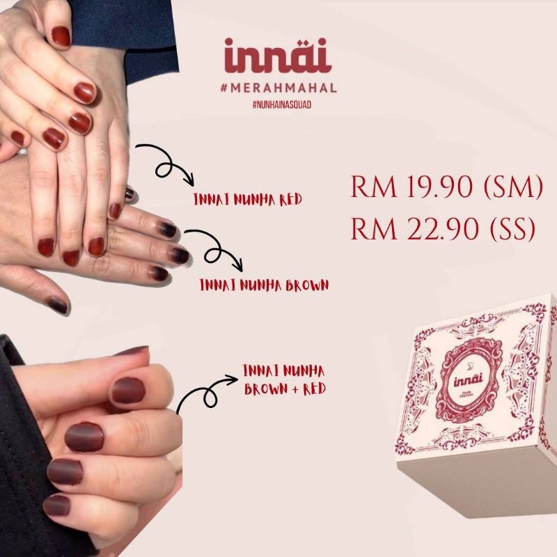 INAI NUNHA POWDER KIT & INAI CHETA READY SYOCK | Shopee Malaysia
