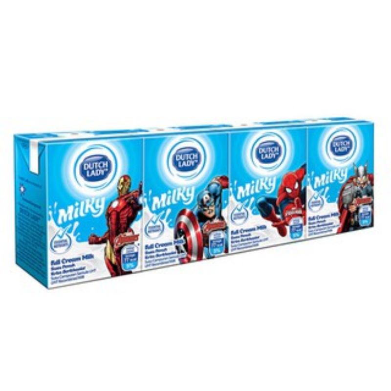 Dutch Lady Milky Frozen Full Cream Milk 10 X (4 X 125ml) (1 CTN ...