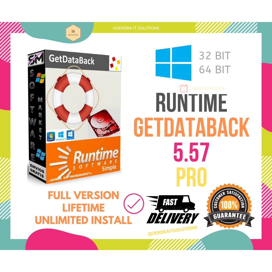 🔥 Runtime GetDataBack Pro 5.57 | Full.Activated | Shopee Malaysia