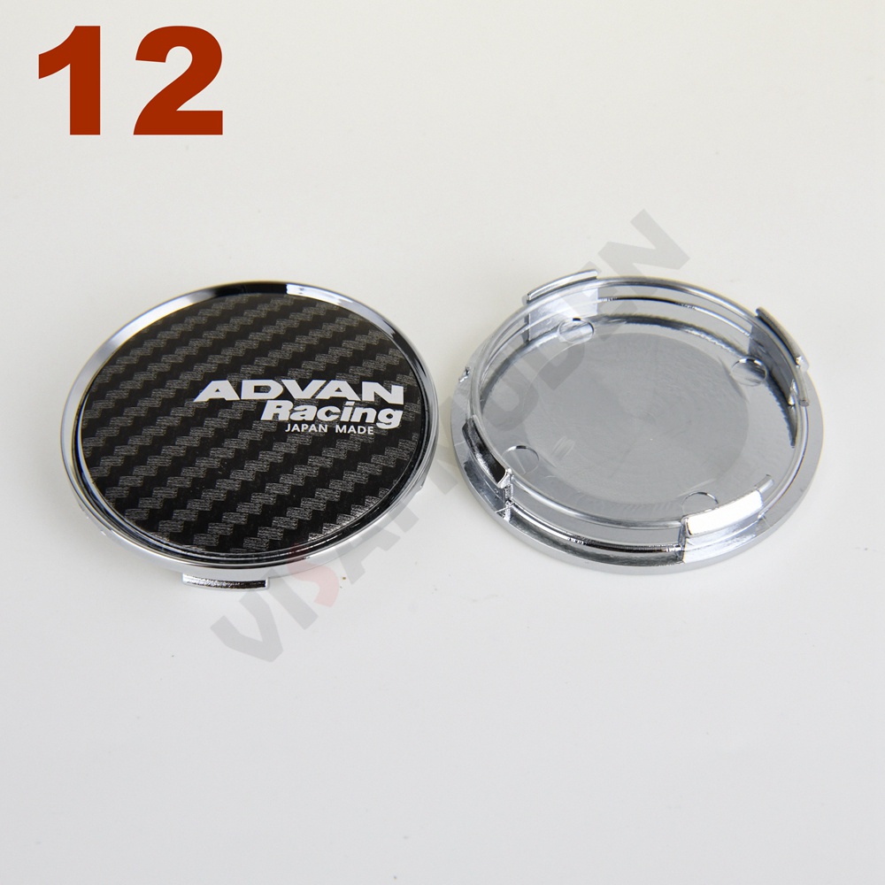 4PCS Wheel Center Cap 63MM/58MM Rim Cap ADVAN WEDSSPORT KRANZE Logo ...