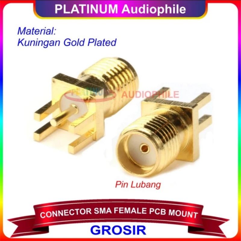 Female High School Connector Jack PCB RF Adapter Coaxial Modem Wifi ...