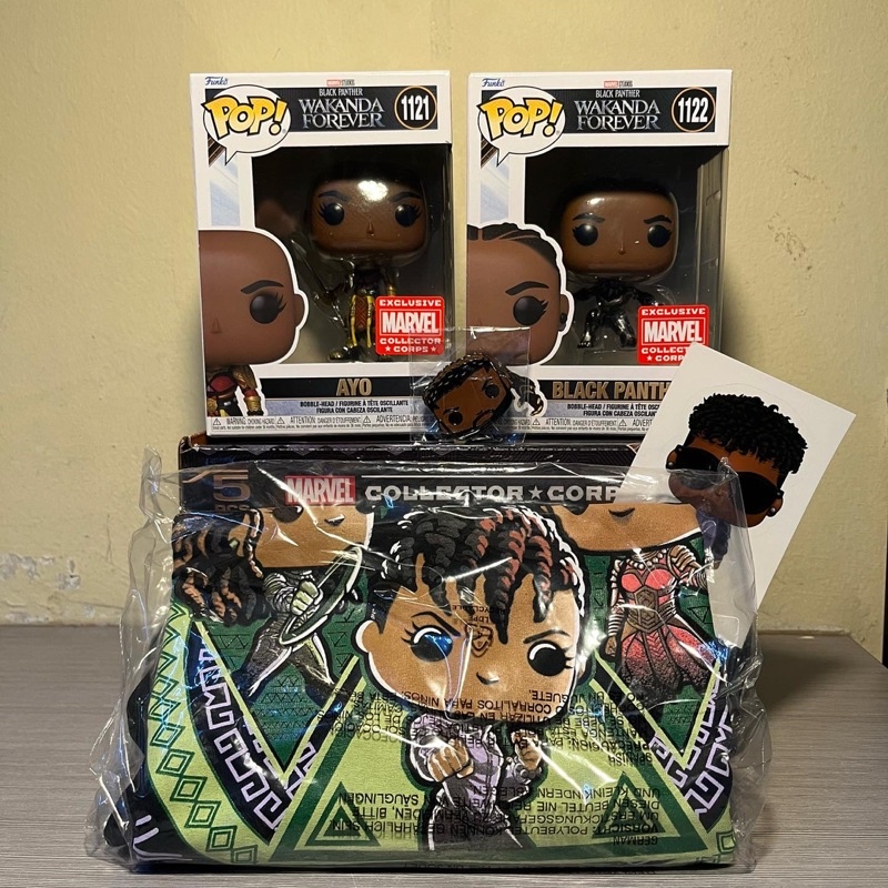 Funko Pop! Marvel Black Panther: Wakanda Forever Marvel collector corps ...