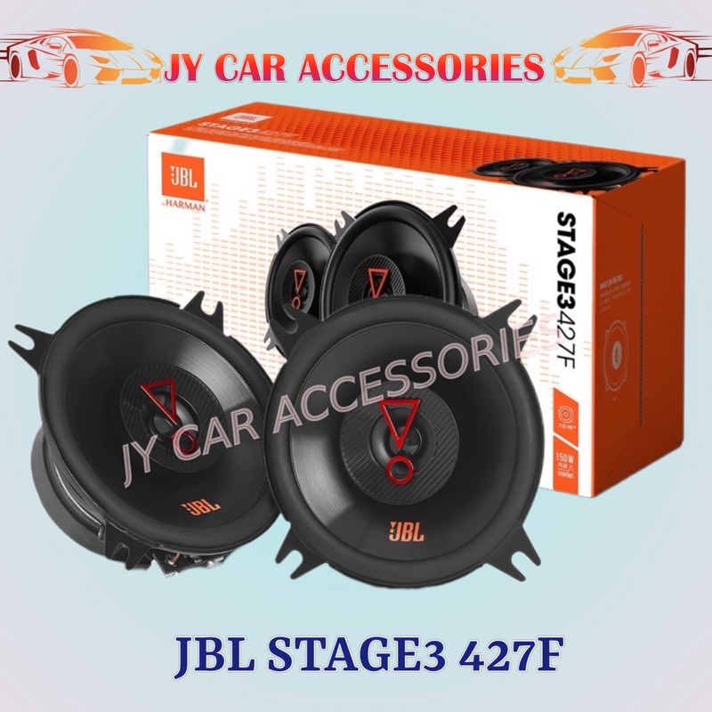 JBL Stage3 427F 4" 2-Way 150Watts Peak Power Coaxial Car Speakers | Shopee Malaysia
