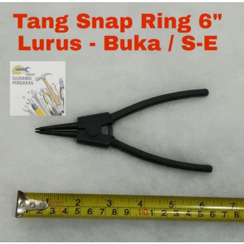 Snap Ring Pliers 6" WOLF - Spi Ring Pliers Per Circlip 6 Inch | Shopee ...