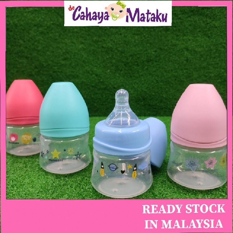 Botol susu bayi wideneck 3OZ/90ML / baby milk bottle wideneck MOMEASY ...