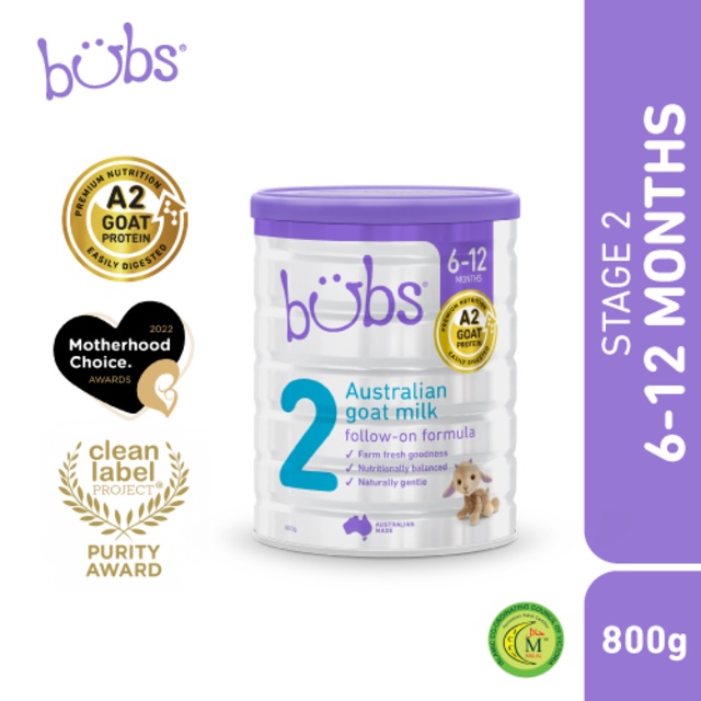 Bubs® Advanced Plus+ Goat Toddler Formula Stage 2 800g (6-12 months ...