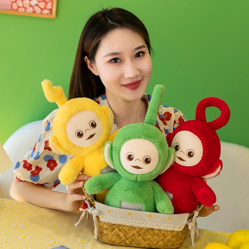 Teletubbies Luxuriously Soft Dipsy Po Tinky Winky Laa-laa Plush Toy ...