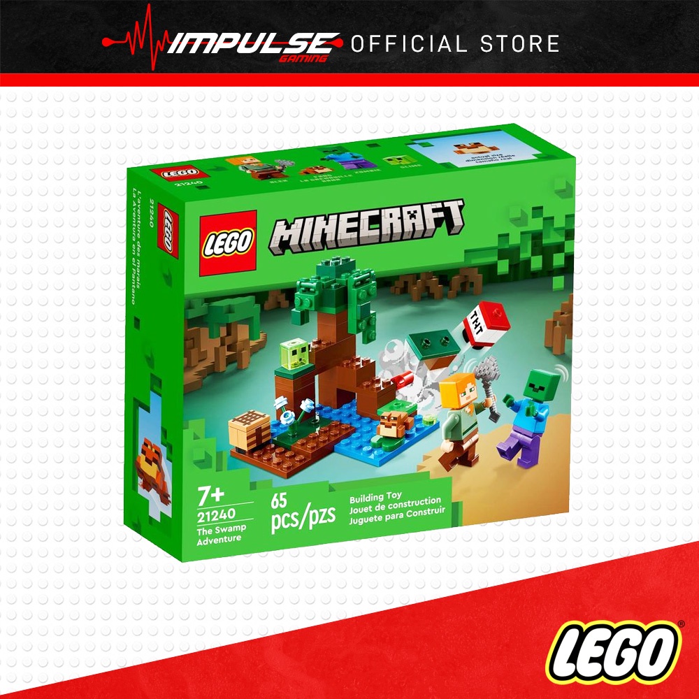 LEGO 21240 Minecraft - The Swamp Adventure | Shopee Malaysia