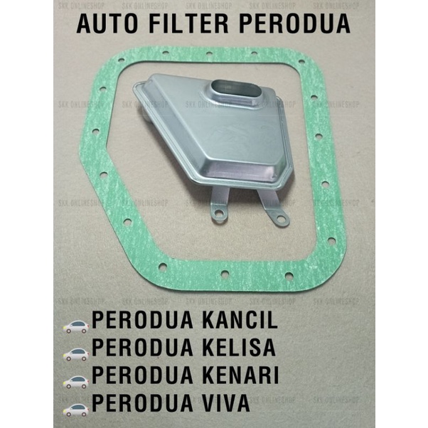 PERODUA ATF AUTO FILTER WITH GASKET KANCIL , KELISA , KENARI , VIVA ...