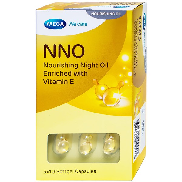 Nno Nourishing Night Oil MEGA We care Lotion Prevents Wrinkles, Brown ...