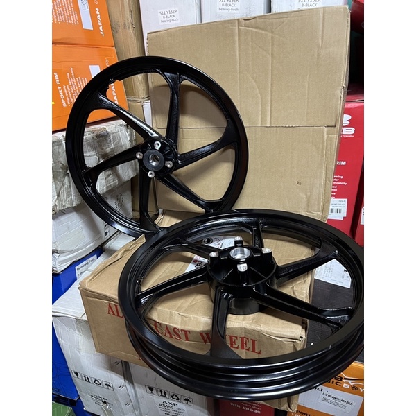 YAMAHA Y125ZR ORI 6 BATANG SPORT RIM / CAST WHEEL / 125Z / Y125 / Y15ZR / 5XK | Shopee Malaysia