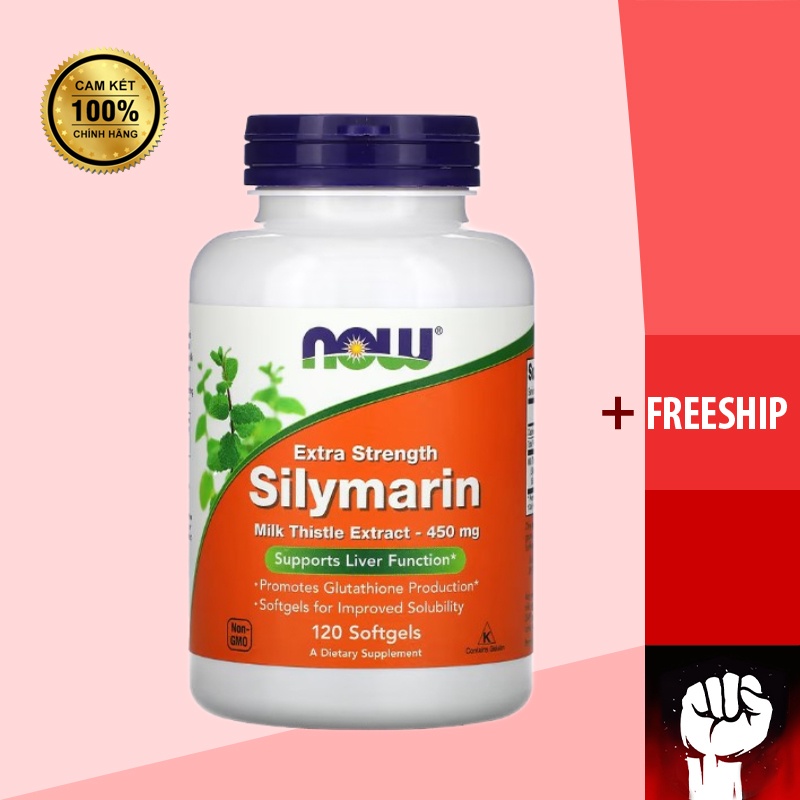 Liver Detoxification | Now Silymarin Extra Strength [120 Tablets ...