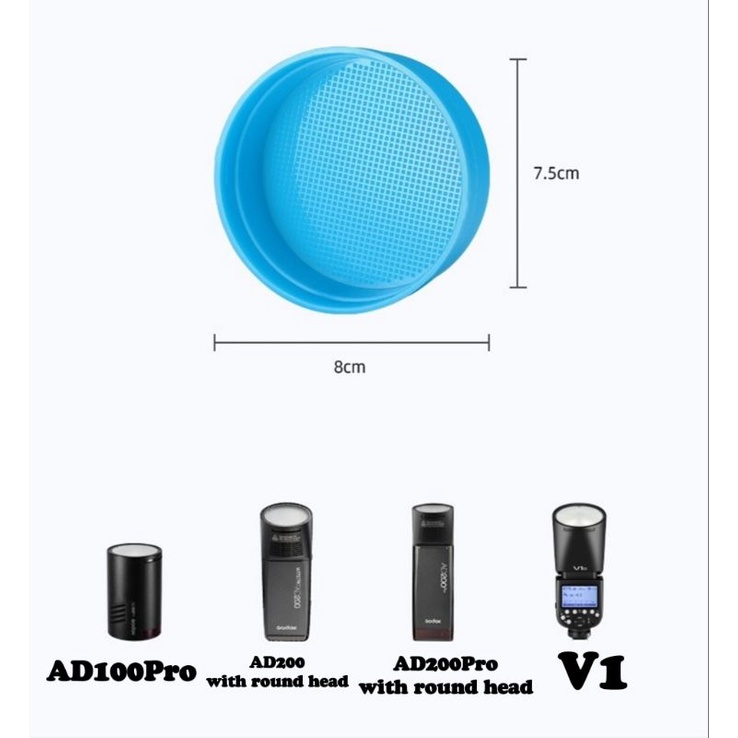 Godox V1 AD100 Pro AD 200 Pro Flash Diffuser | Shopee Malaysia