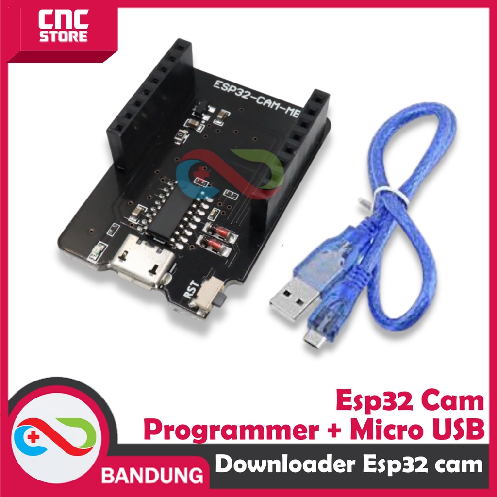 Downloader Esp32 Cam Programmer Ch340 Ov2640 Plus Micro Usb Cable