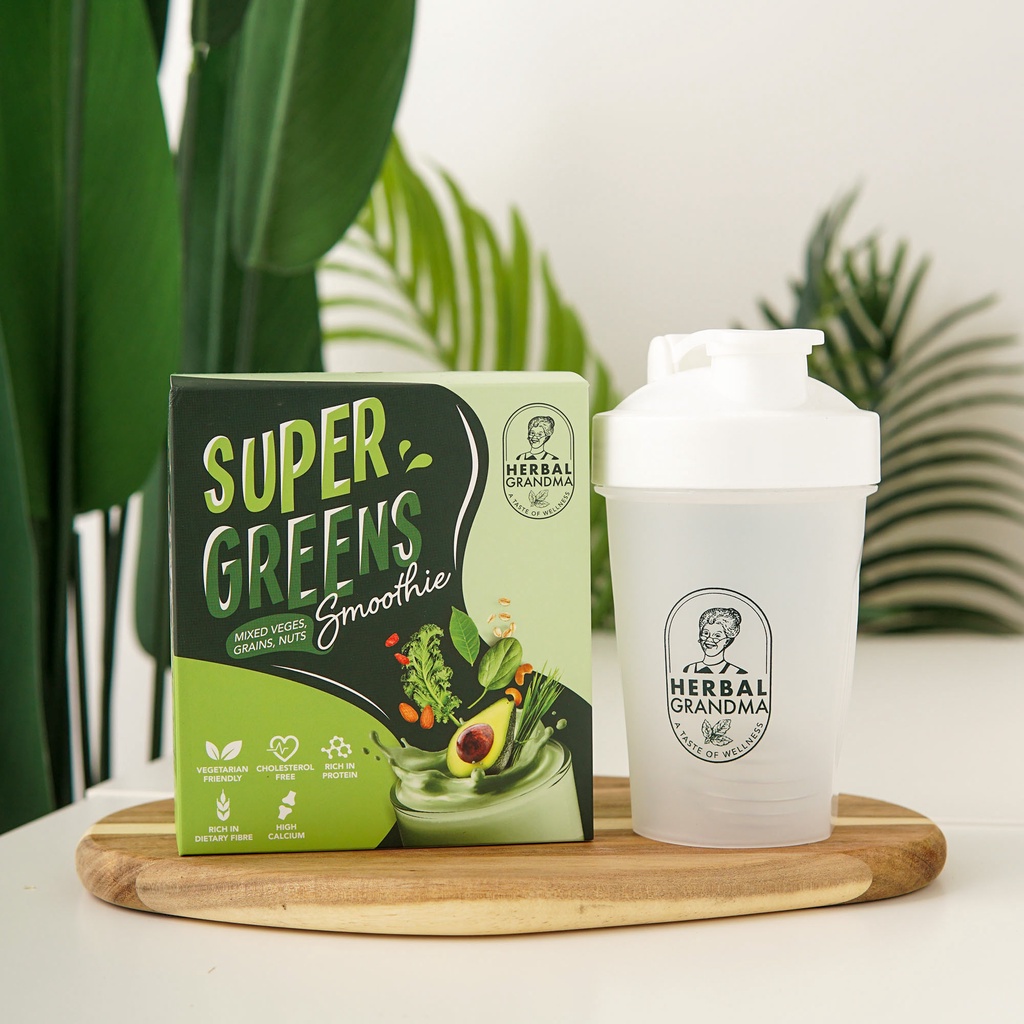 Herbal Grandma Supergreens Smoothie / Smoothie Sihat (30g x 10Sachets ...