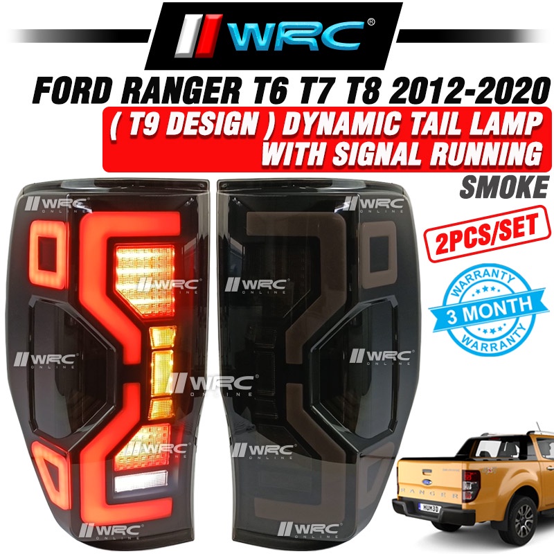 LD Ford Ranger T6 T7 T8 2012 - 2020 ( T9 Design ) Dynamic Tail Lamp ...