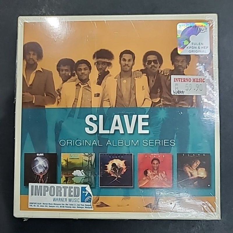 Slave - Original Album Series (5CDs) | Shopee Malaysia