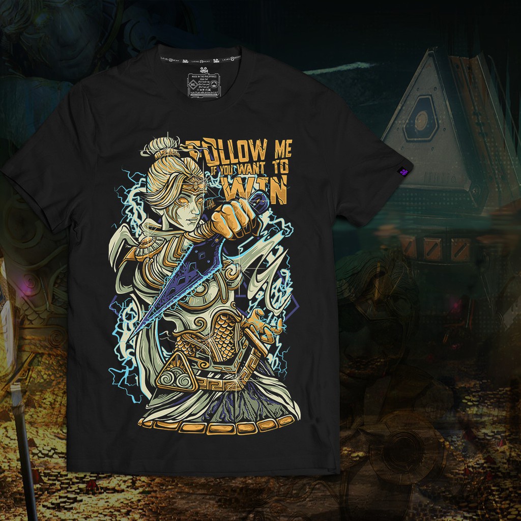 Level8Beat Apex Legends Wraith Tshirt - Wraith Marble Goddess | Shopee ...