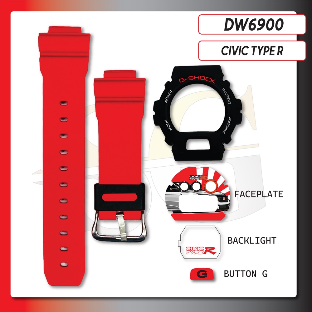 (NO TERM COD) BNB DW6900 CUSTOM CIVIC TYPE R DESIGN | Shopee Malaysia