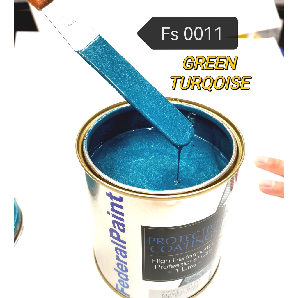 ( Metallic Epoxy Paint ) 1L METALLIC EPOXY FLOOR PAINT [ FEDERAL PAINT ...